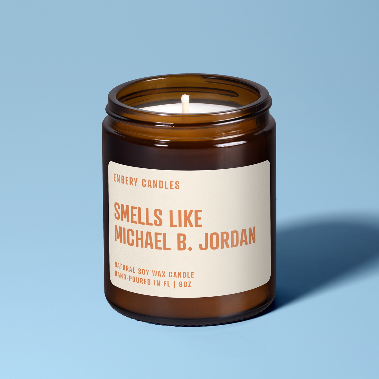 Smells Like Michael B Jordan | Soy Wax Scented Candle – Embery Candles